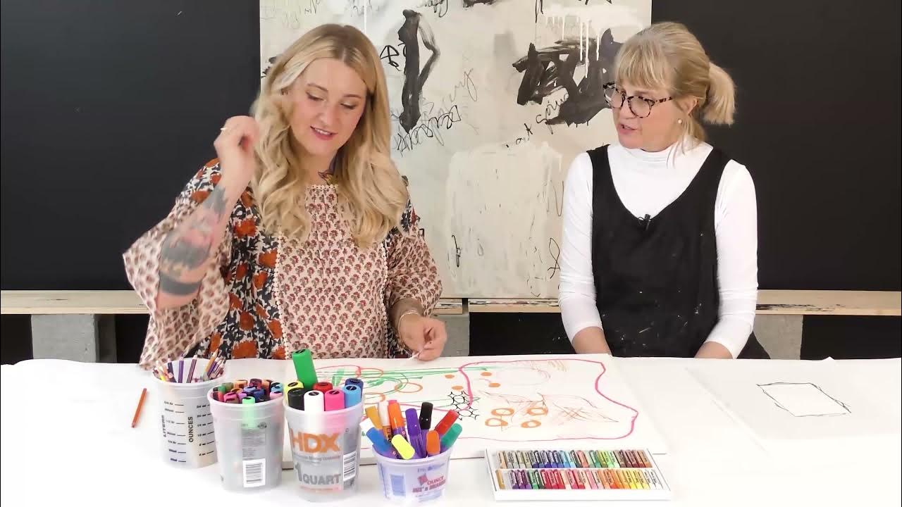 Getting Started with Abstract Painting / Art with Adele - YouTube