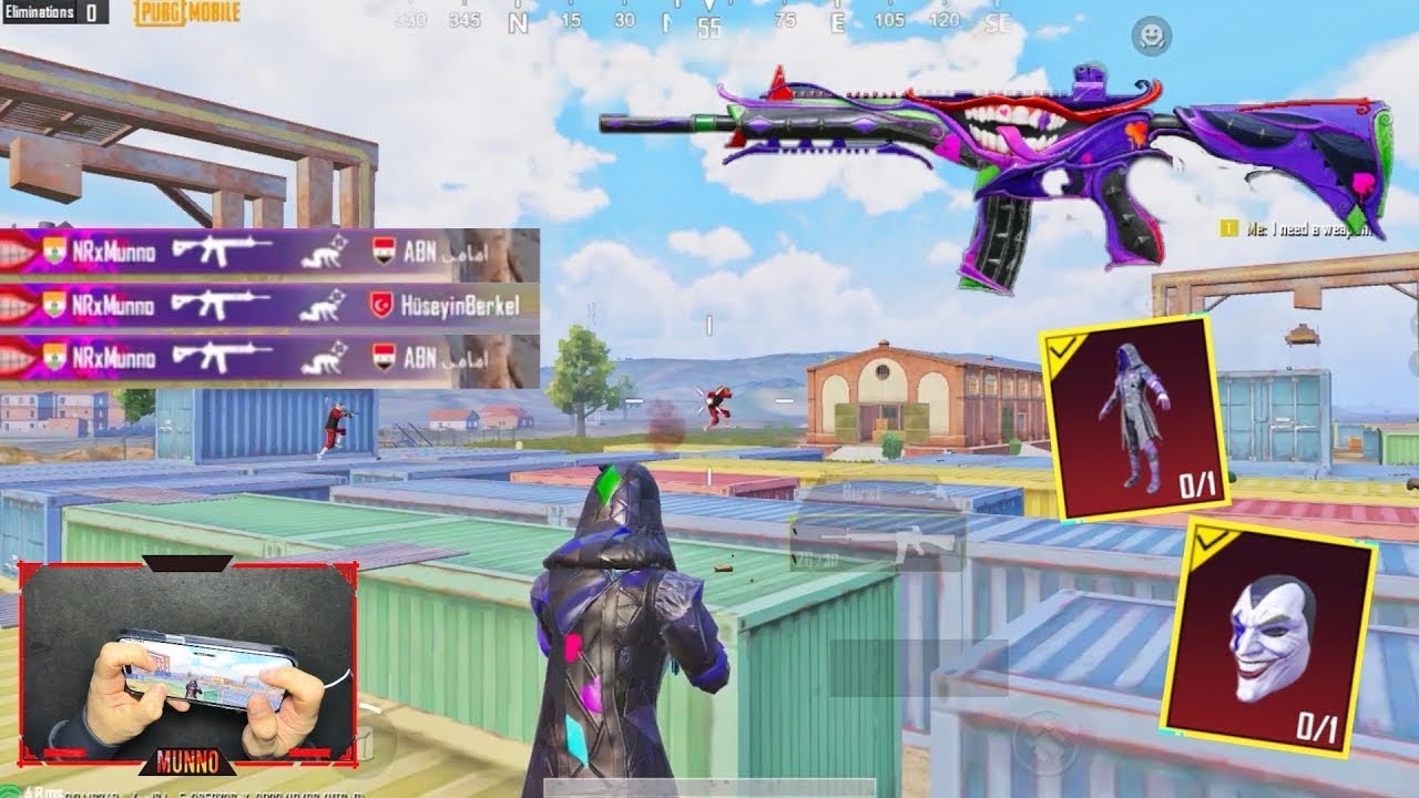 Wow!I PLAYED with REAL JOKER SET🔥Pubg Mobile - YouTube