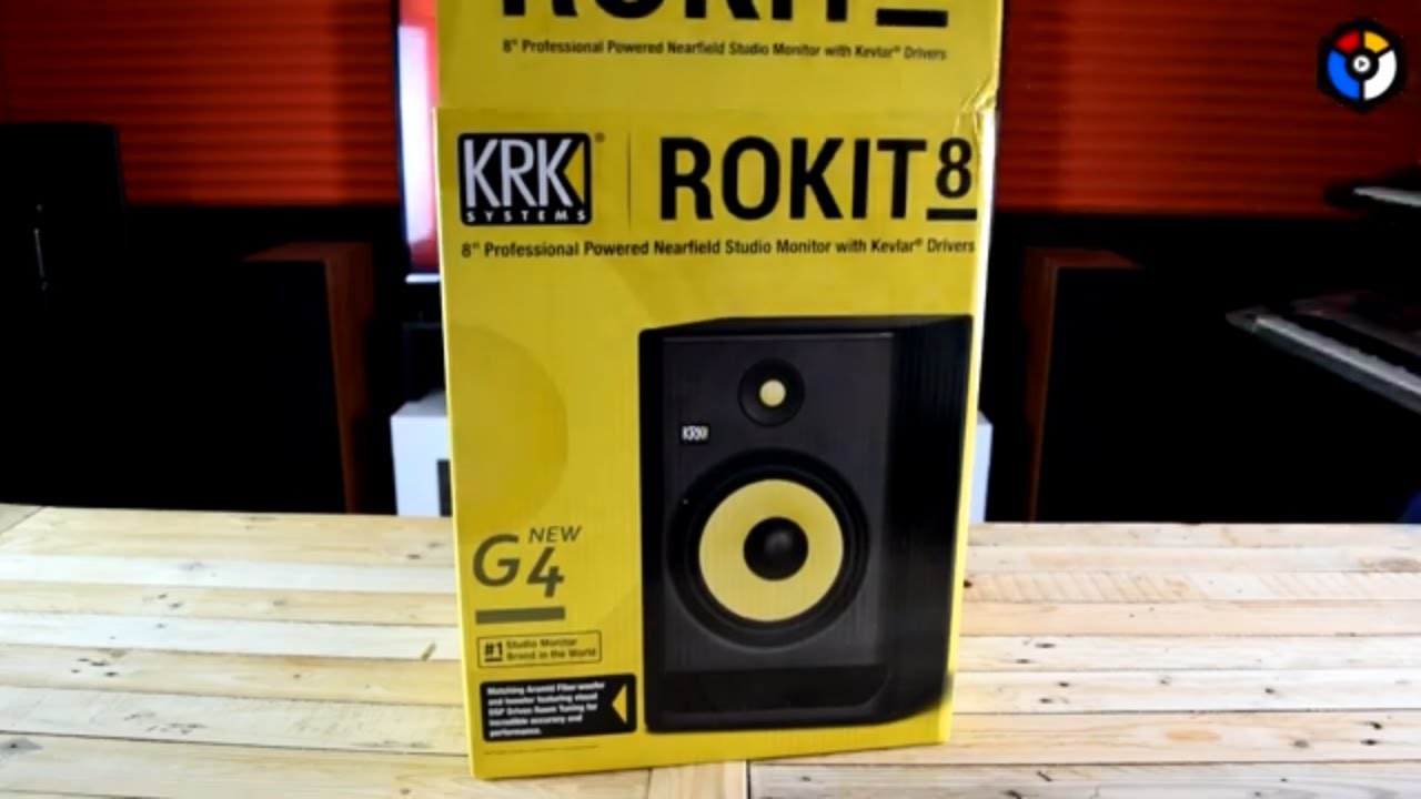 KRK RP8 RoKit G4 - Unboxing - YouTube