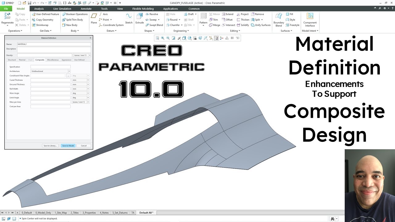Creo Parametric 10.0 - Material Definition Updates to Support ...