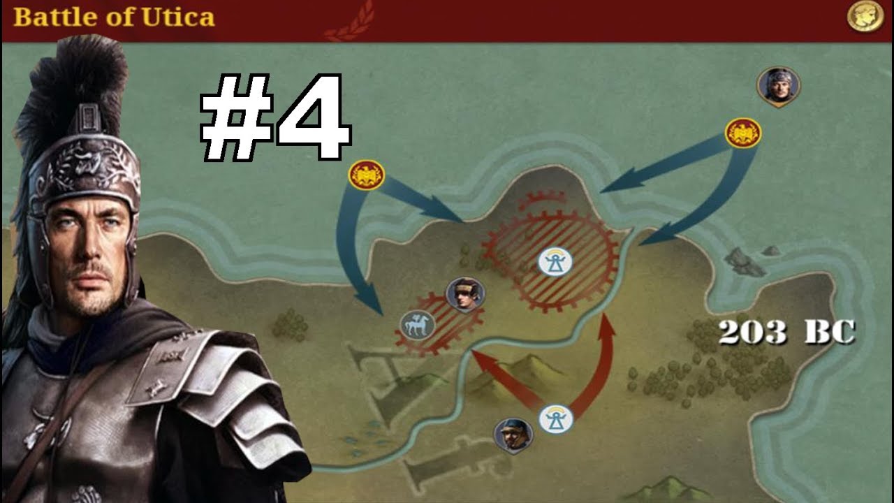 Great Conqueror Rome: Battle of Utica - YouTube