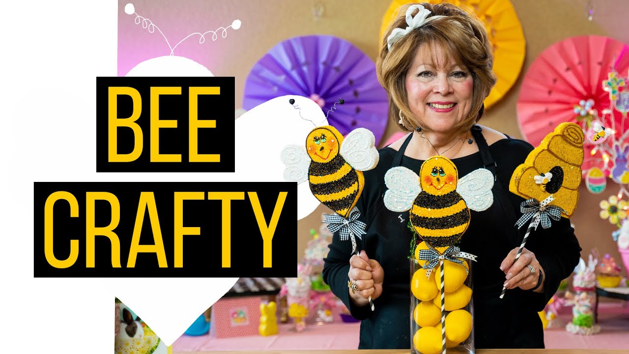 BEE CRAFTY + Free Pattern - YouTube