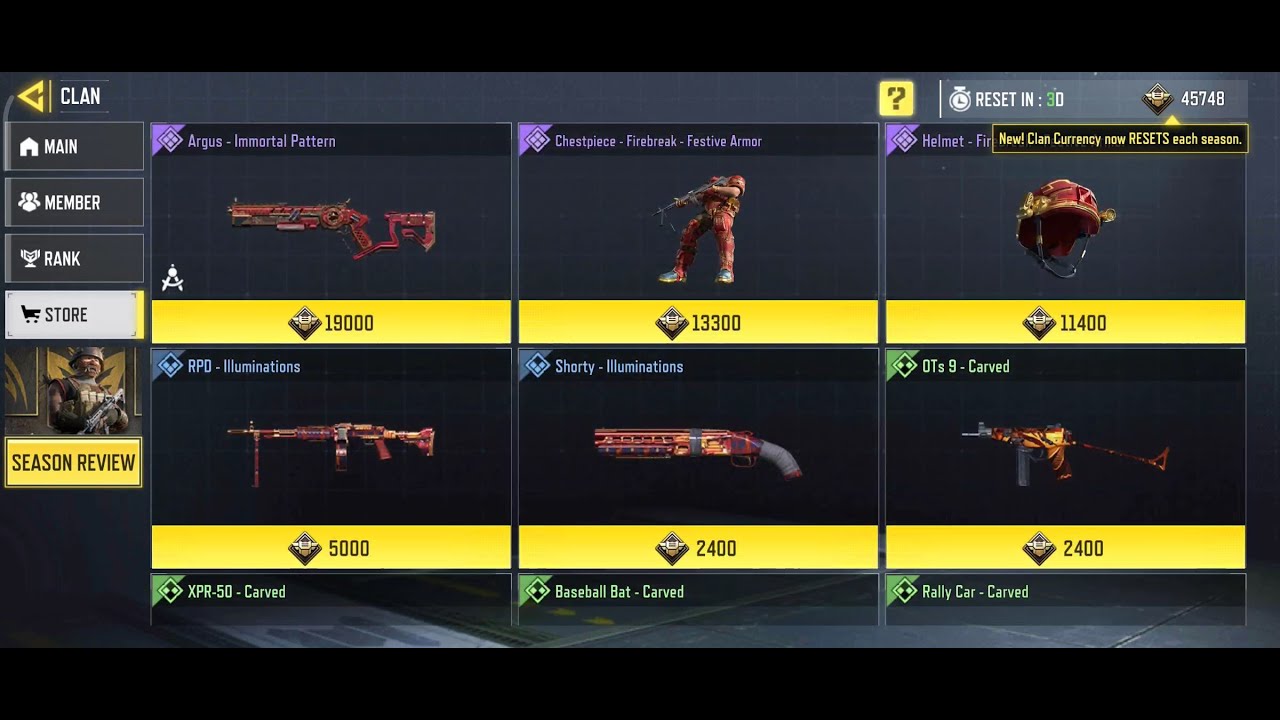 Buying Clan Store Contents | CODM Gameplay | Call Of Duty Mobile # ...