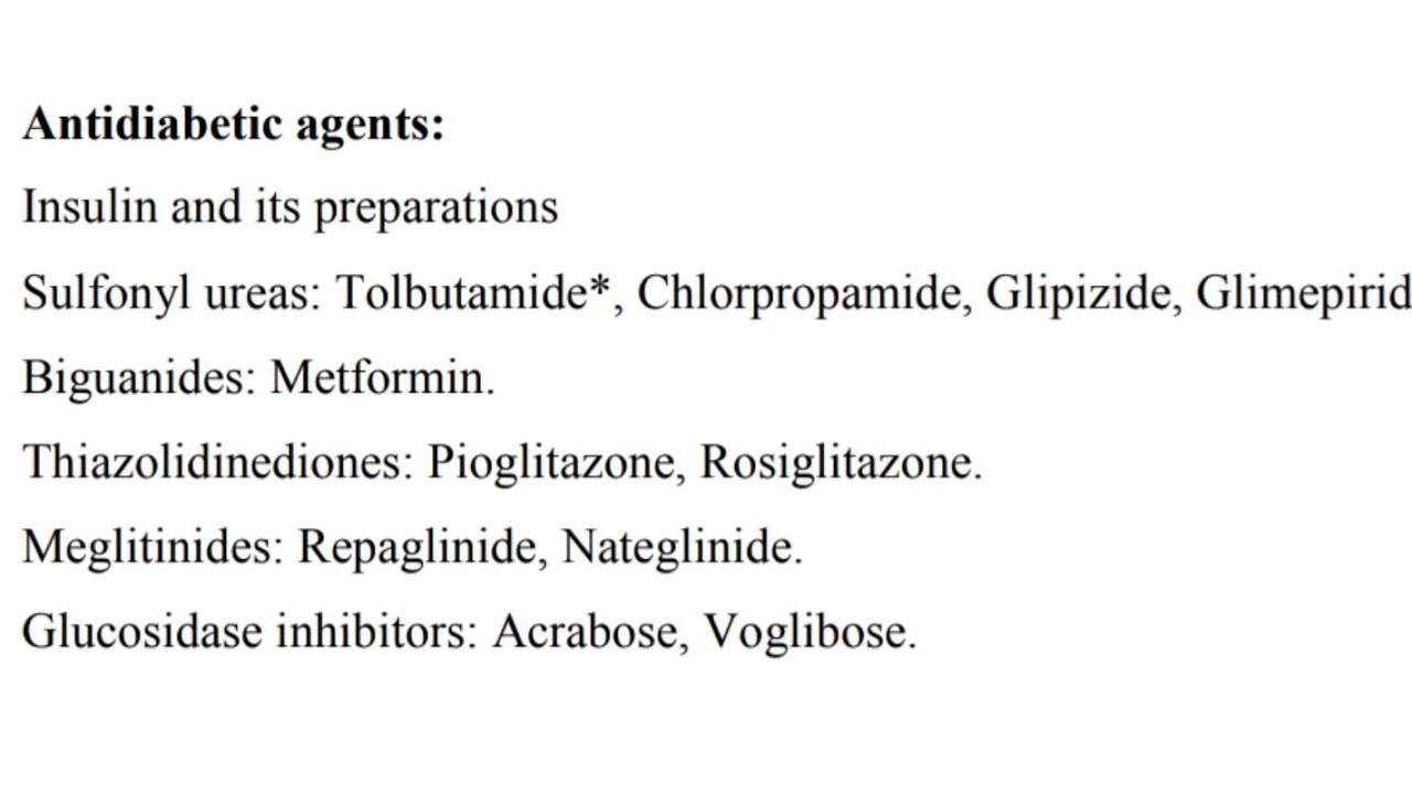 Anti-diabetic Agent || B pharm 5th sem | Insulin & It's Prepration ...