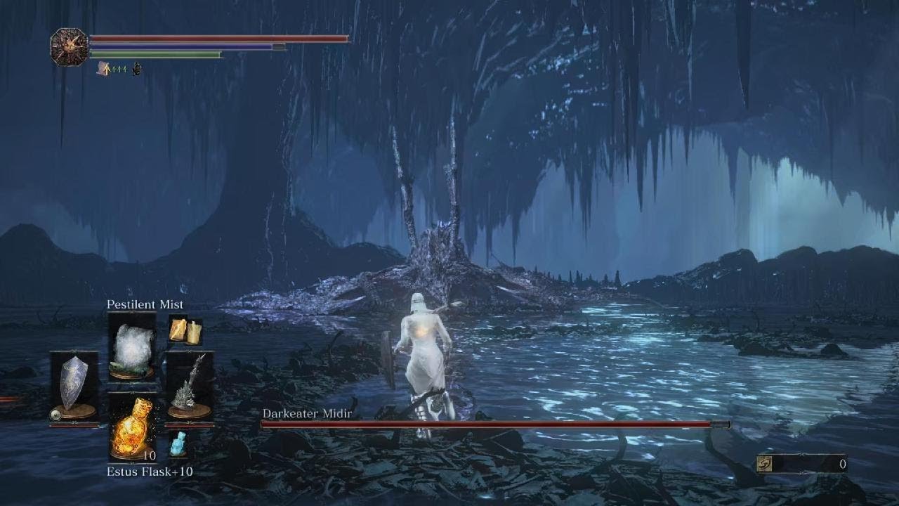 Darkeater Midir vs Pestilent Mist DARK SOULS III - YouTube