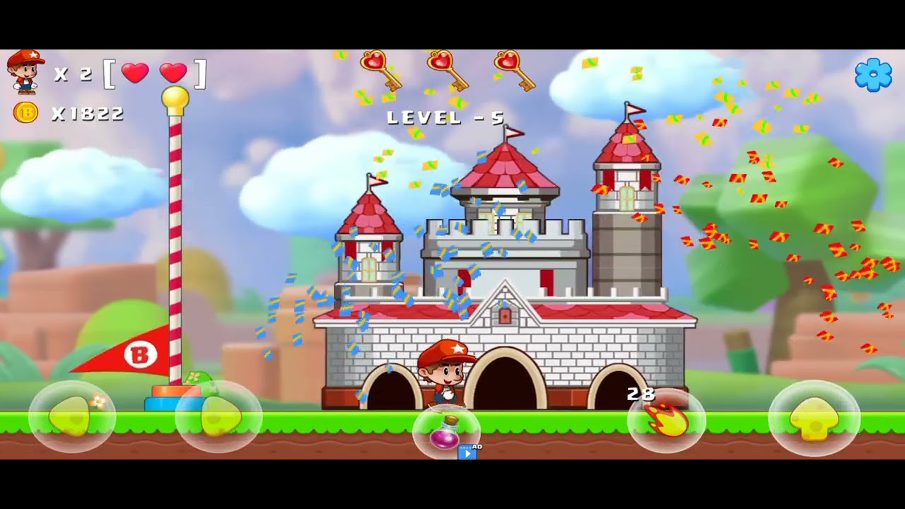 super billy bros Level 4 , 5 , 6 - YouTube