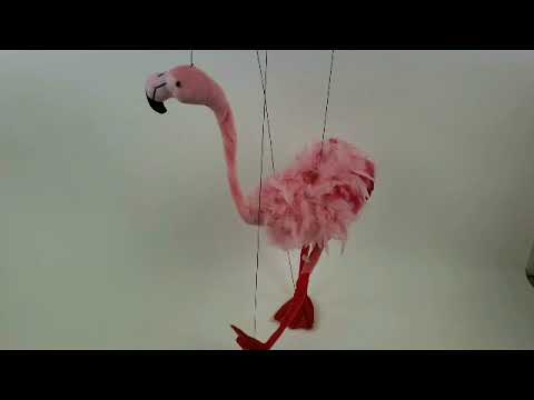 Neca Figures Pink Flamingo String Puppet – Interactive Marionette For ...