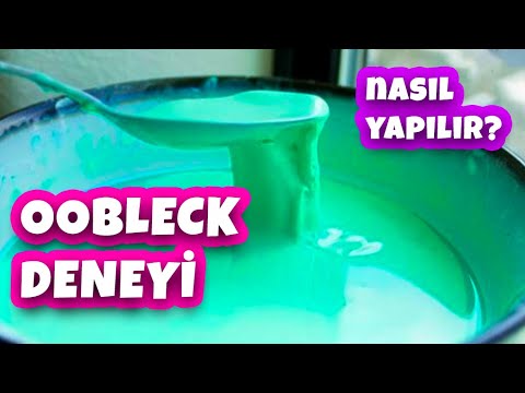 OOBLECK DENEYİ Nasıl yapılır? Detaylı anlatım - Oynamax tv