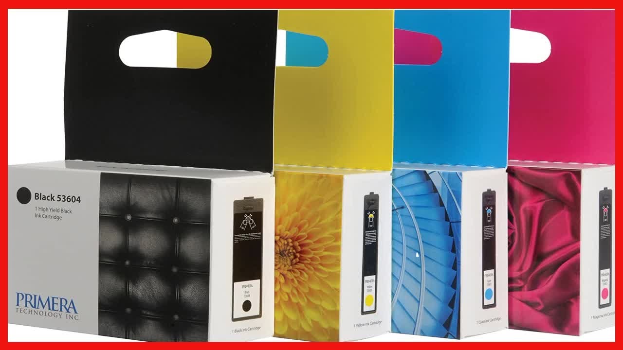 Primera 53606 Bravo 4100 Series Printer Ink Multipack - YouTube