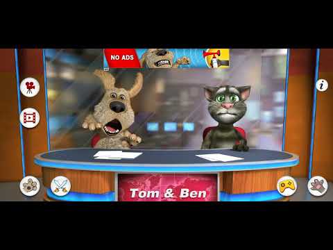 Talking Tom Vs Talking Ben Fighting| endless Funn 👻🐰🙉🐈🌝|#funny #viral ...