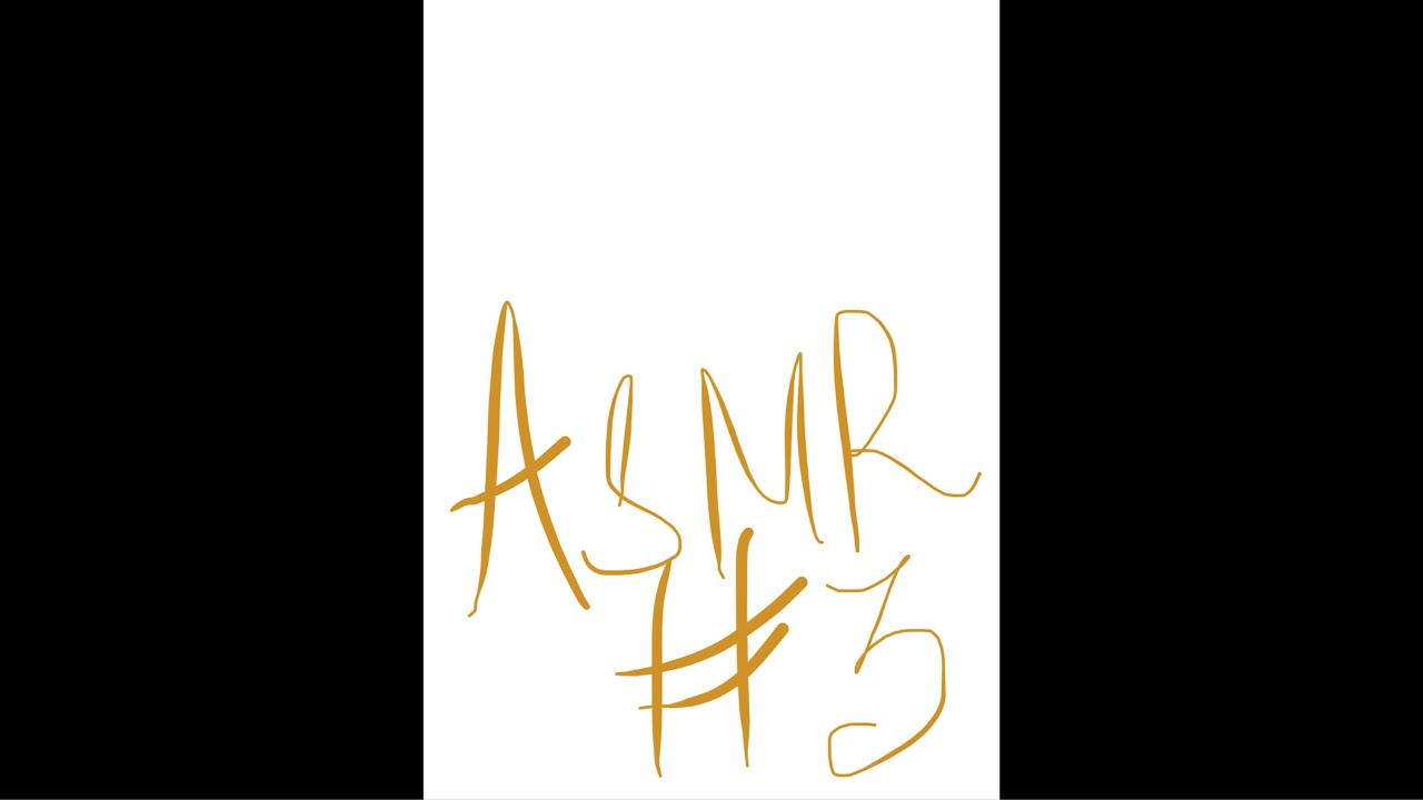 Tippy Tappy ASMR- Writing, Lid and Spray Sounds - YouTube