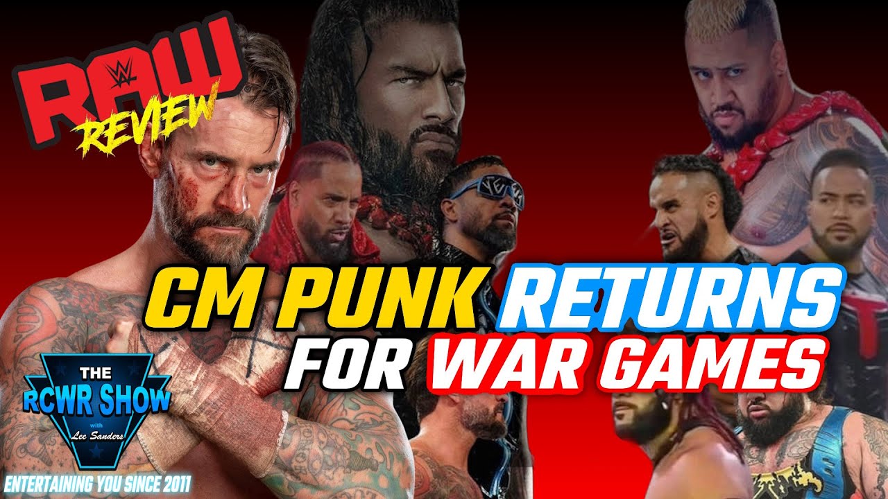 WWE RAW 11/25/24 Review | CM Punk Returns for War Games! AEW Full Gear ...