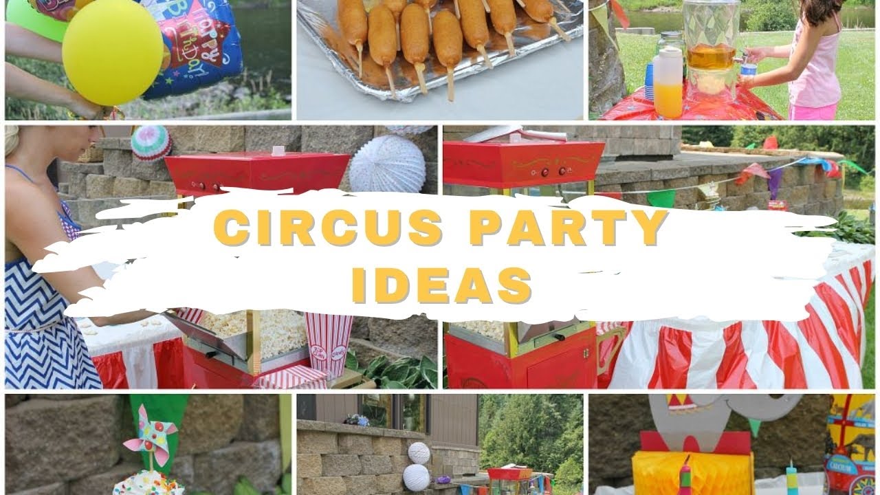 125+ Circus Theme Party Decoration Ideas 2025 🎉 DIY Circus Birthday ...