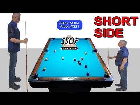 Playing Short Side Position Simplifies Pool Racks (Rack of the Week 221 ...