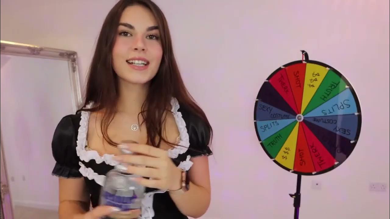 NAUGHTY SPIN THE WHEEL CHALLENGE Lauren Alexis Trim - YouTube