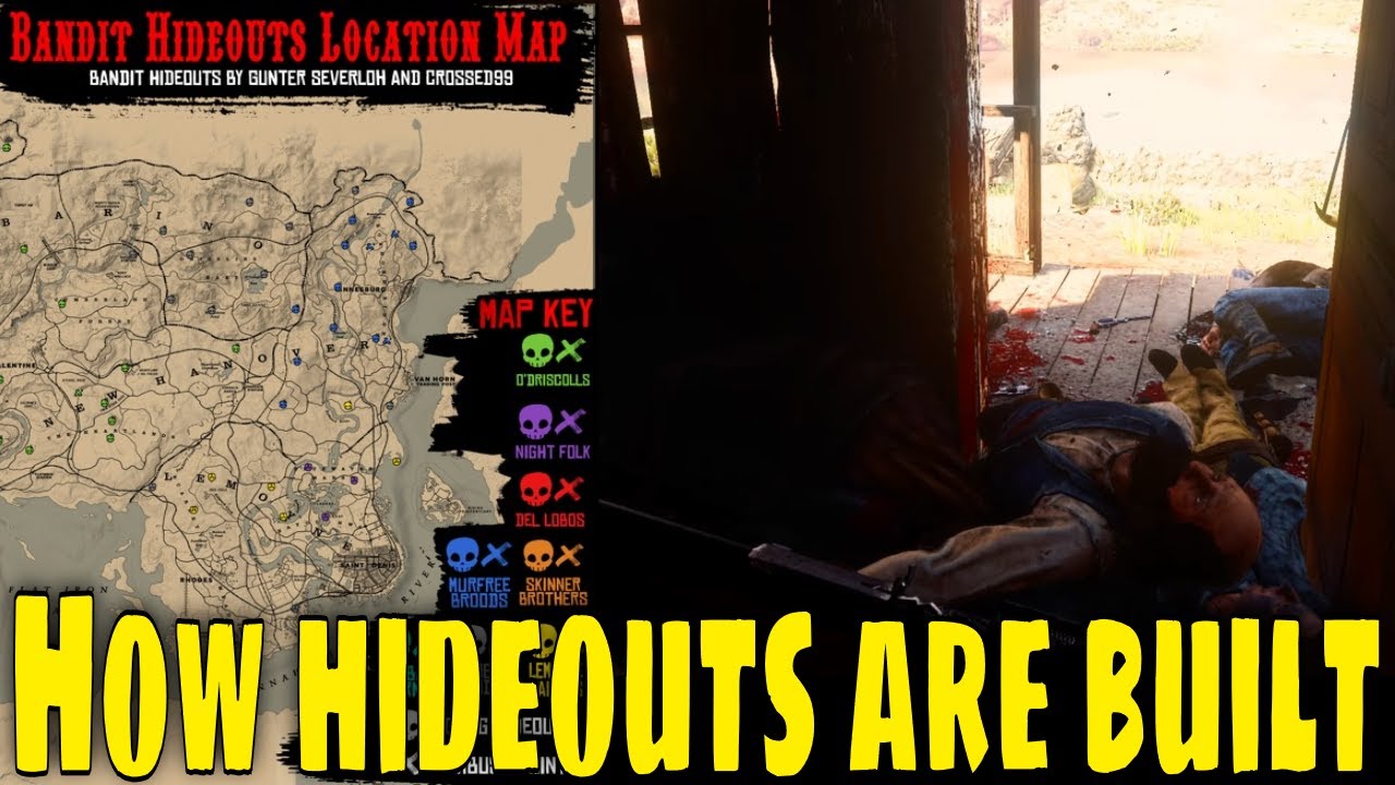 Bandit Hideouts Mod Tour - (Hideout Locations Map, Code/Scripts, & I ...