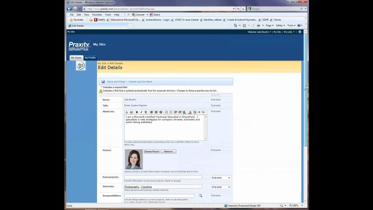 MySites Overview - YouTube