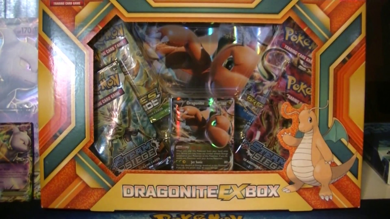 Pokemon TCG Opening!!! Dragonite EX Box! - YouTube