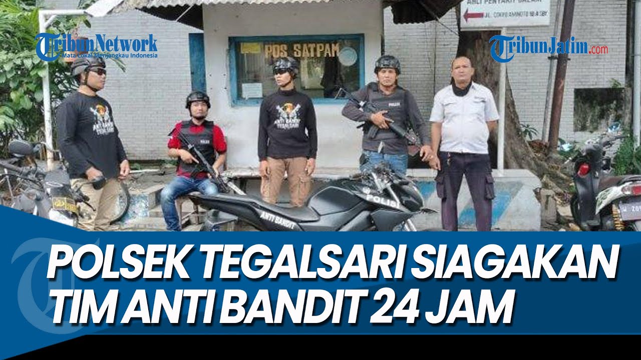 SIAGA 24 JAM, Polsek Tegalsari Siagakan Tim Anti Bandit Keliling ...