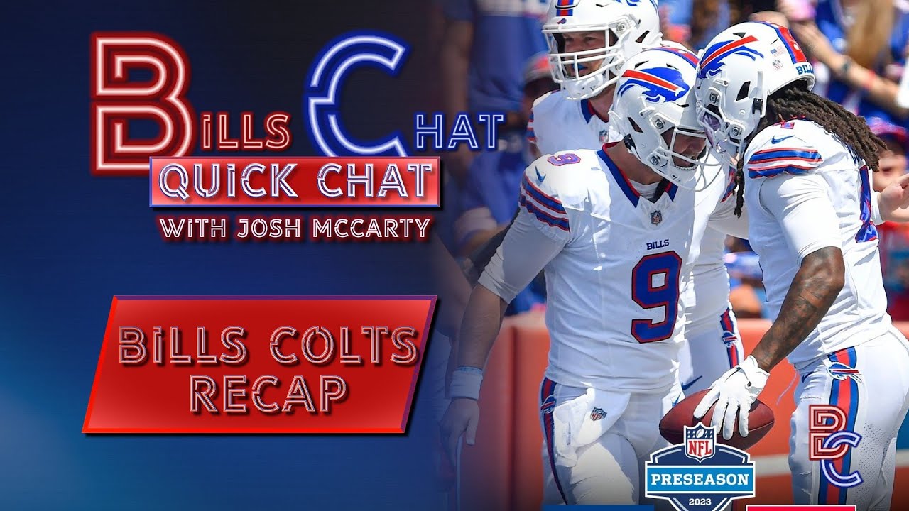 Bills Colts Post-game Recap! - YouTube