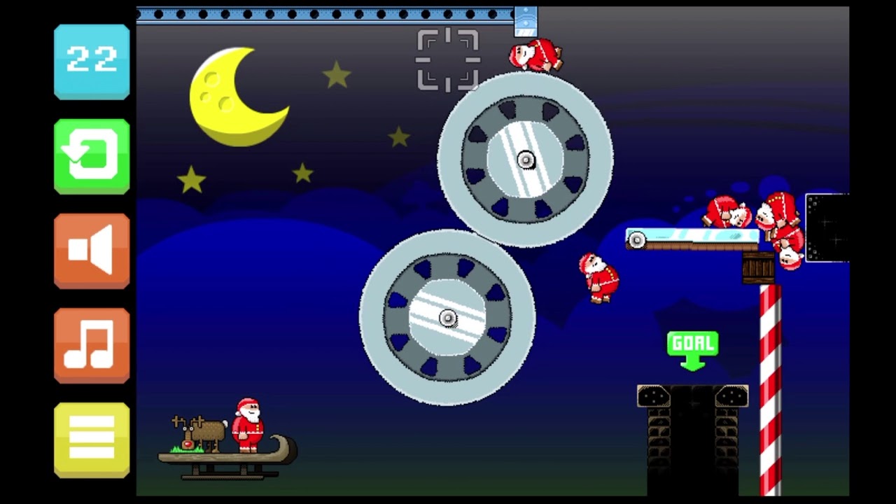 How to beat every level in Super Santa kicker - YouTube