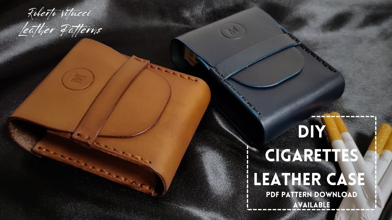 How to make a Cigarette Packet Case - DIY - Instructional Video - YouTube