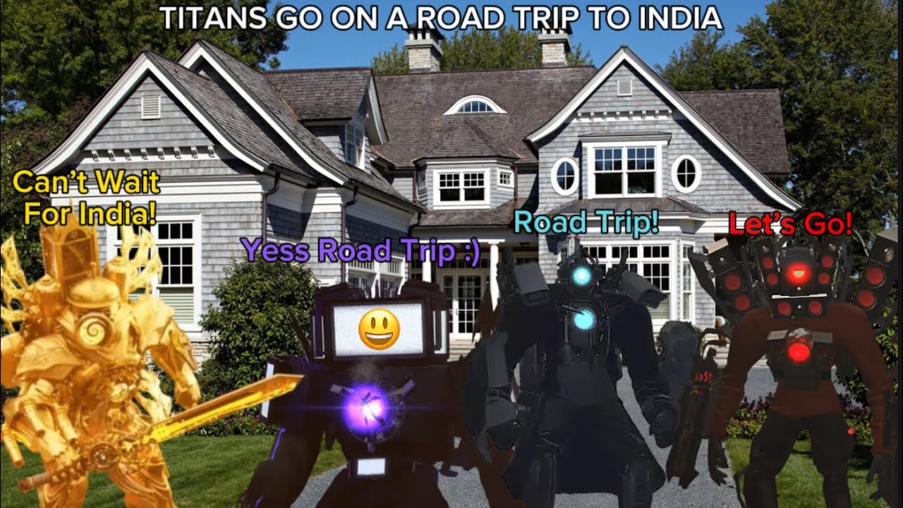 The Titans Go On A Road Trip To India (Skibidi Toilet) - YouTube