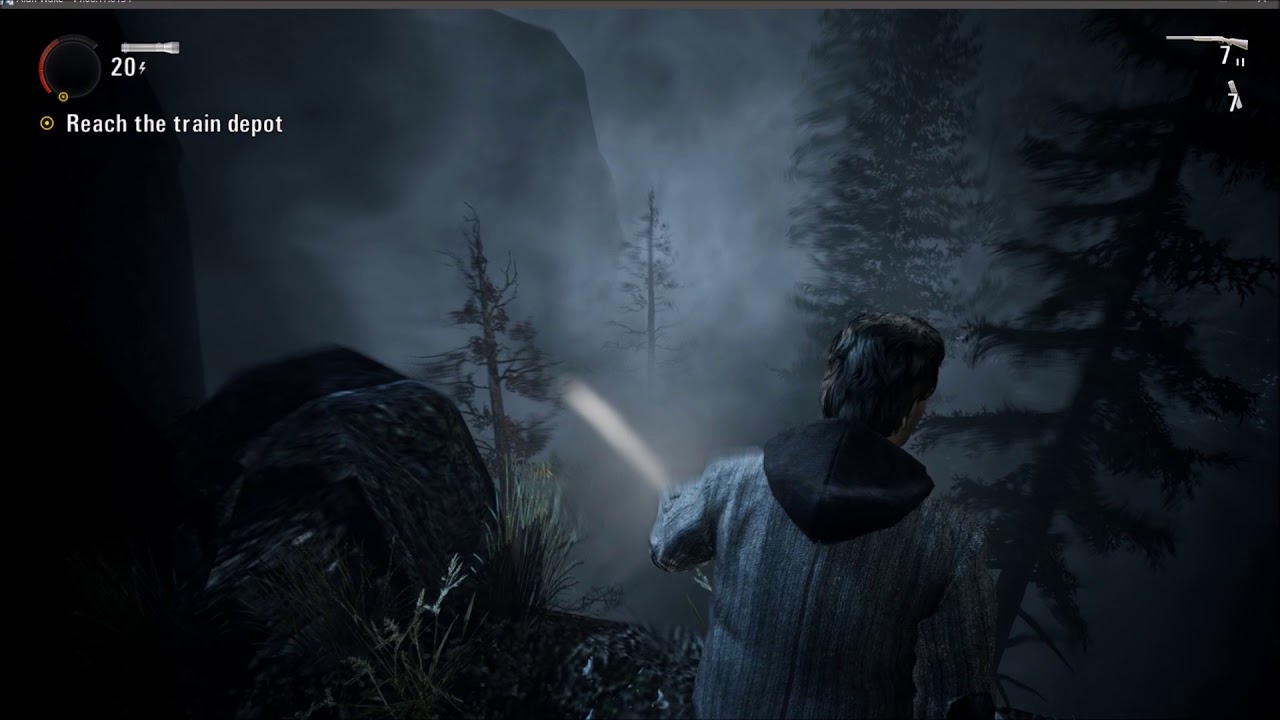 Alan Wake bridge - YouTube
