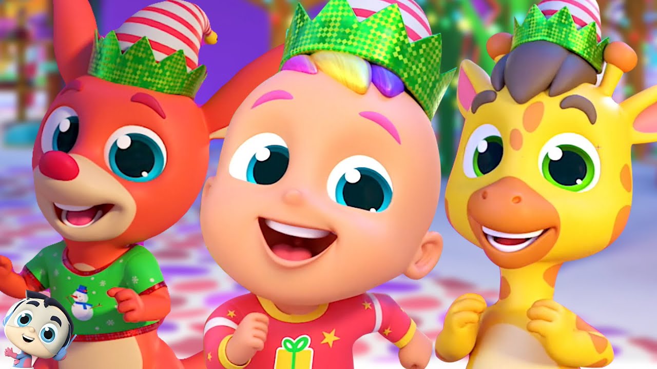 Five Little Elves Christmas Rhyme for Toddler - YouTube