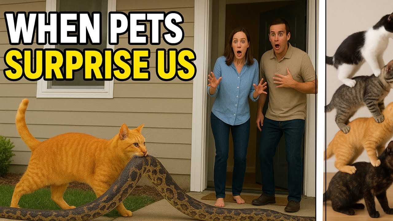 When Pets Surprise Us — Funny & Unexpected Moments Compilation - YouTube
