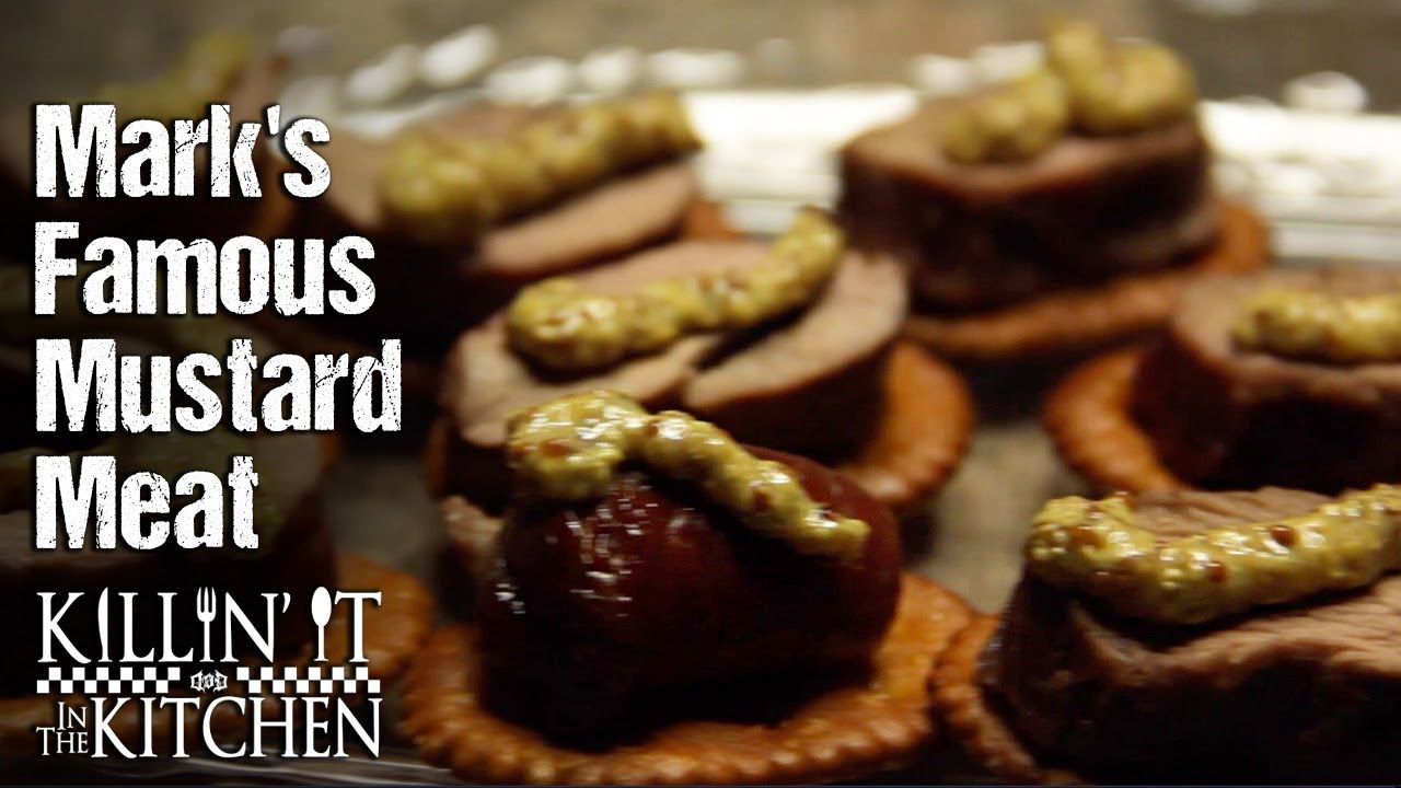 Mark's Famous Mustard Meat - Killin' it in the Kitchen - YouTube