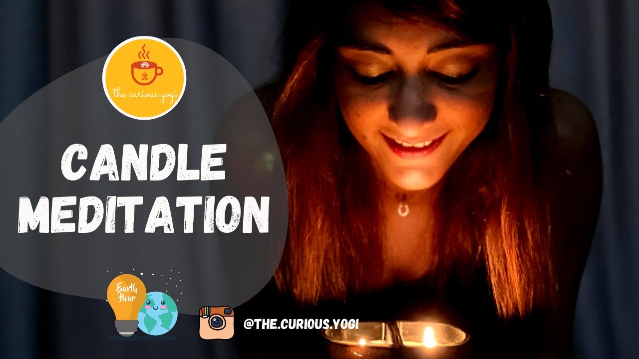 Candlelight Meditation I Earth Hour I Candle Gazing I Sleep Meditation ...
