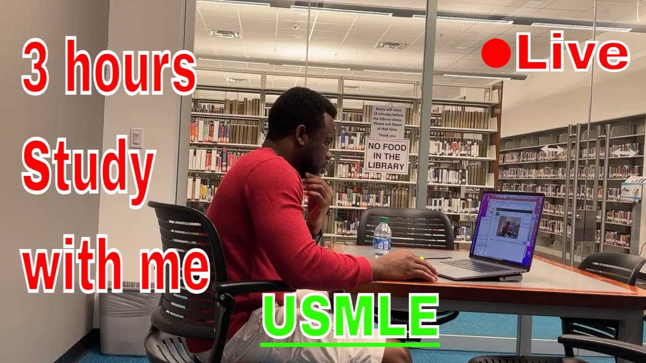 3 hours Study with me || Real Time - YouTube