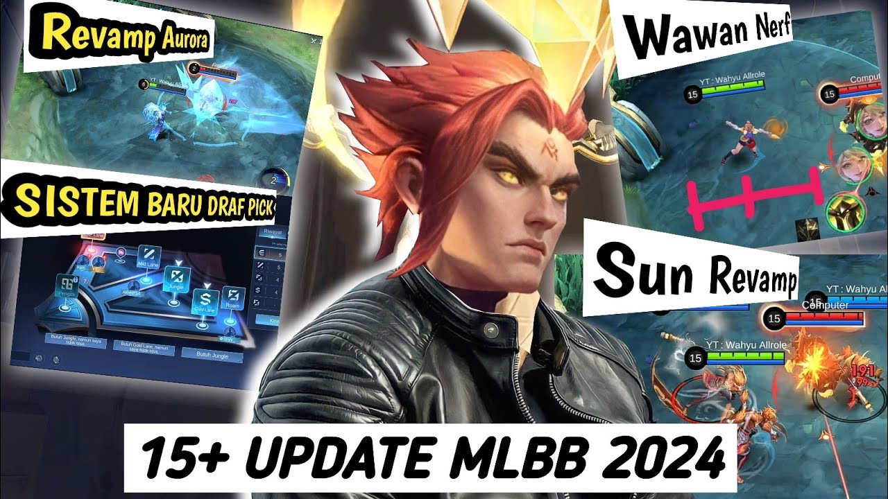 15+ Update MLBB 2024 l Jungle Nerf l Revamp Hero l Skin Collector Baru ...