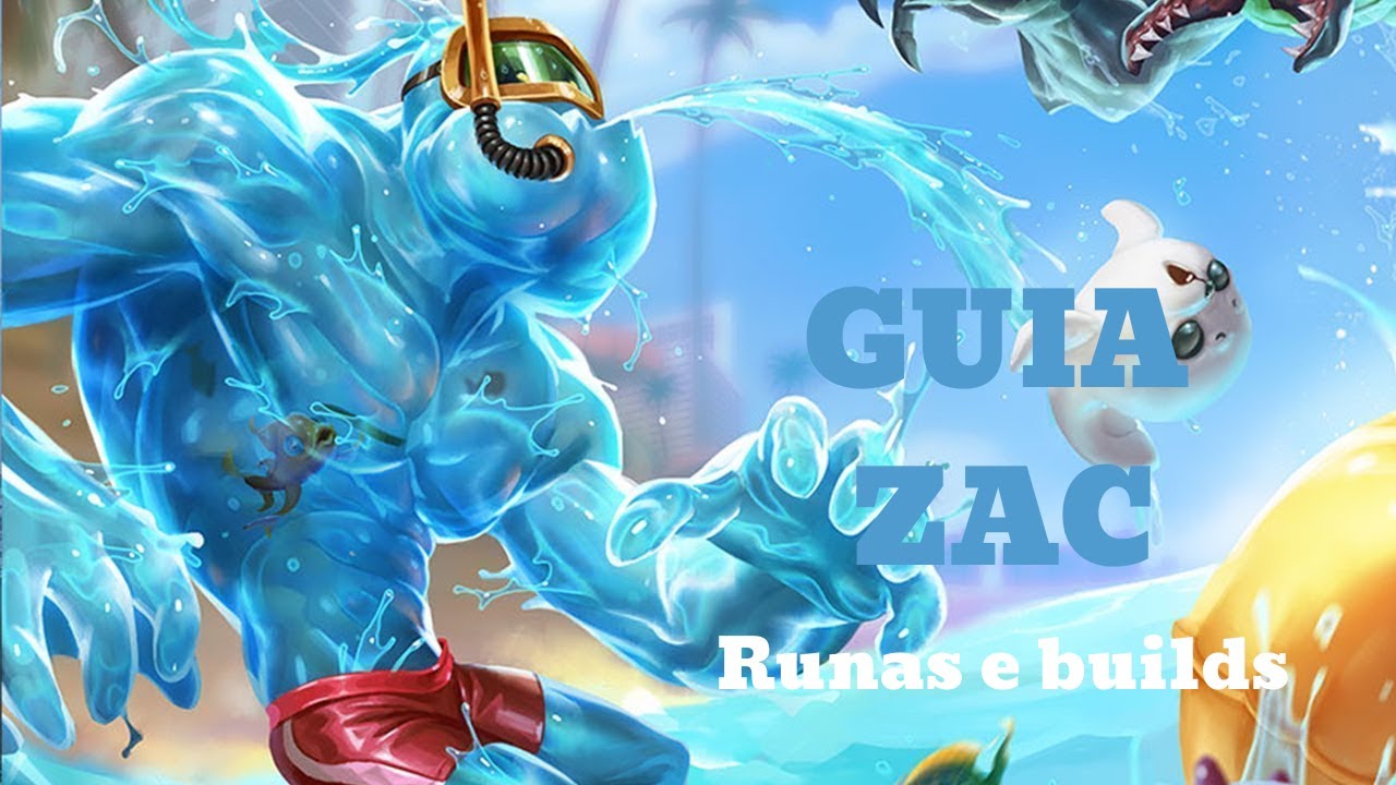 Guia de Zac - Runas, builds e 1º clear - YouTube