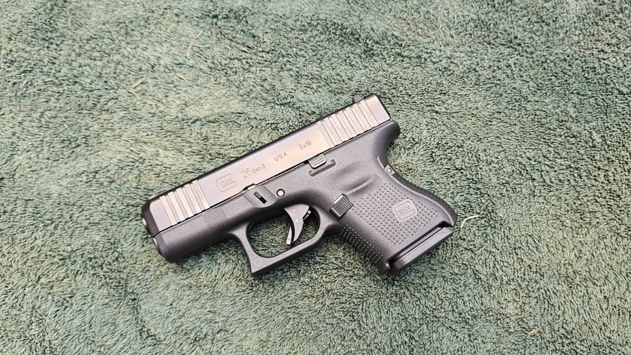 Glock 26 Gen 5. The baby Glock 9mm - YouTube