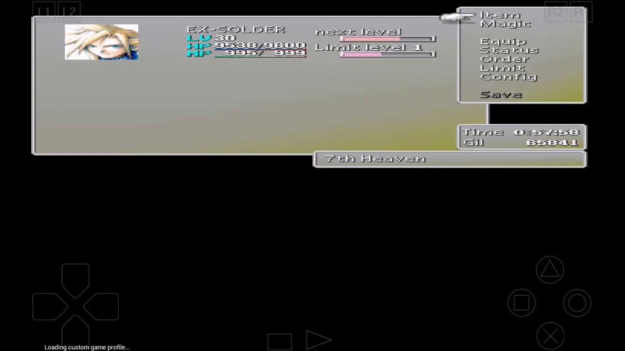 How to change window color in final fantasy 7 - YouTube