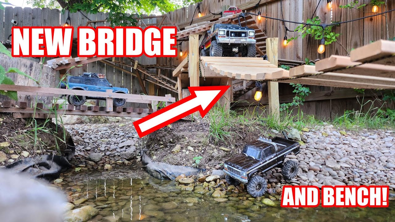 Building a 1/18 and 1/10 scale RC Crawler Course (Part 9): Out with the ...