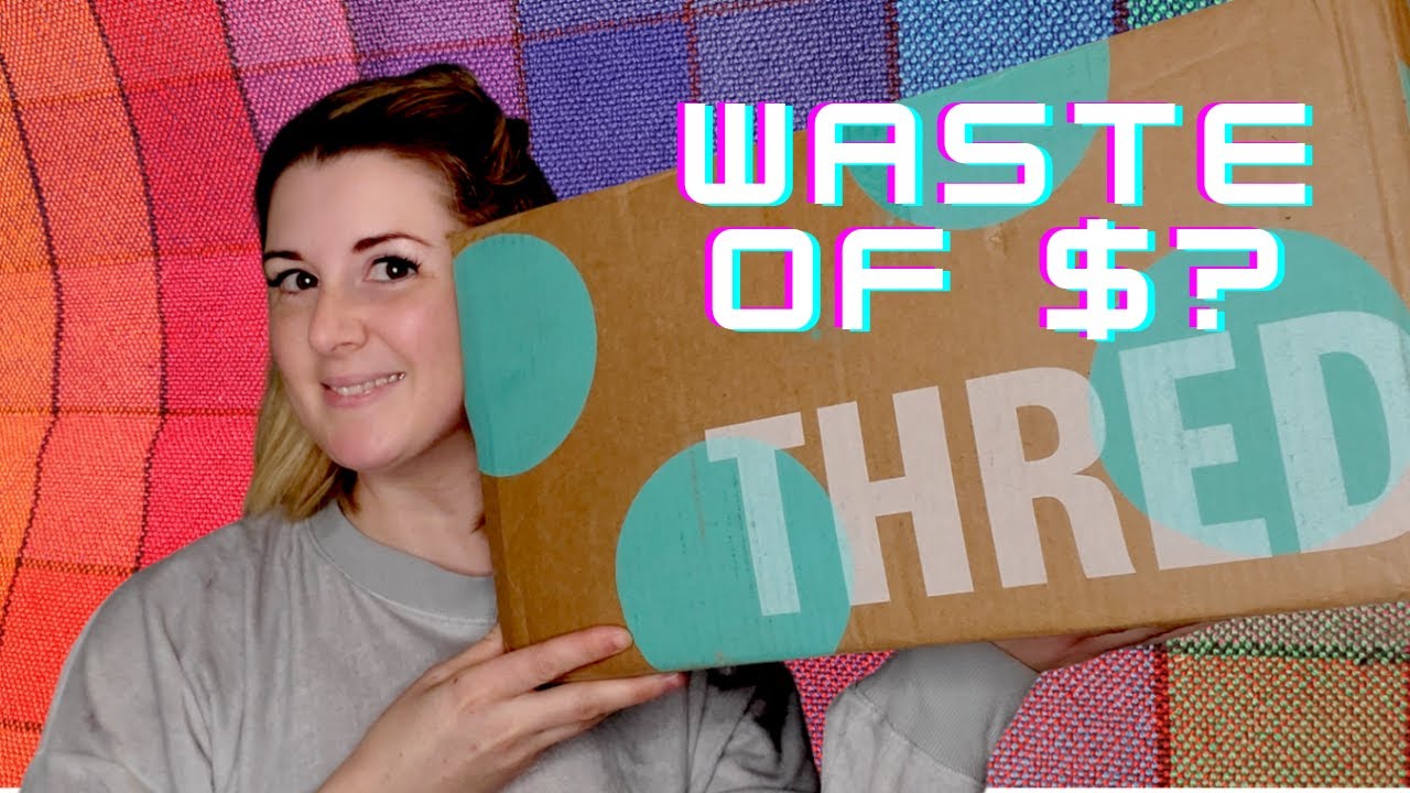 ThredUP Rescue Box 10 lbs Fabric Unboxing and Review - YouTube