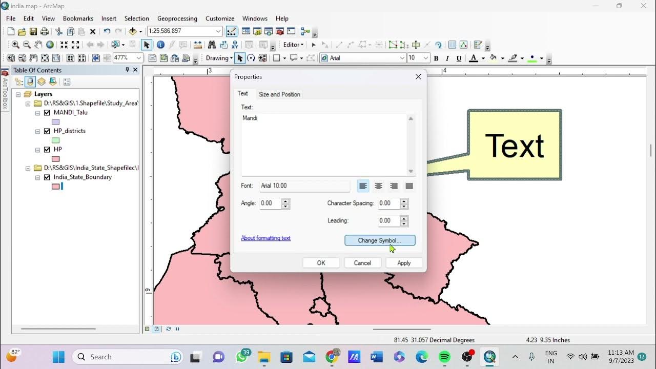 How To Add Callout In Arcmap Arcgis How To Highlight Locations Of Map In Arcmap Use Of