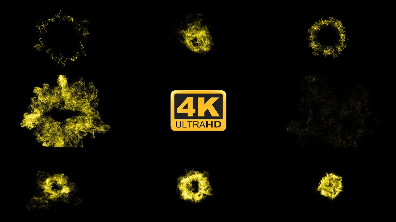 Golden particles background 4k - YouTube