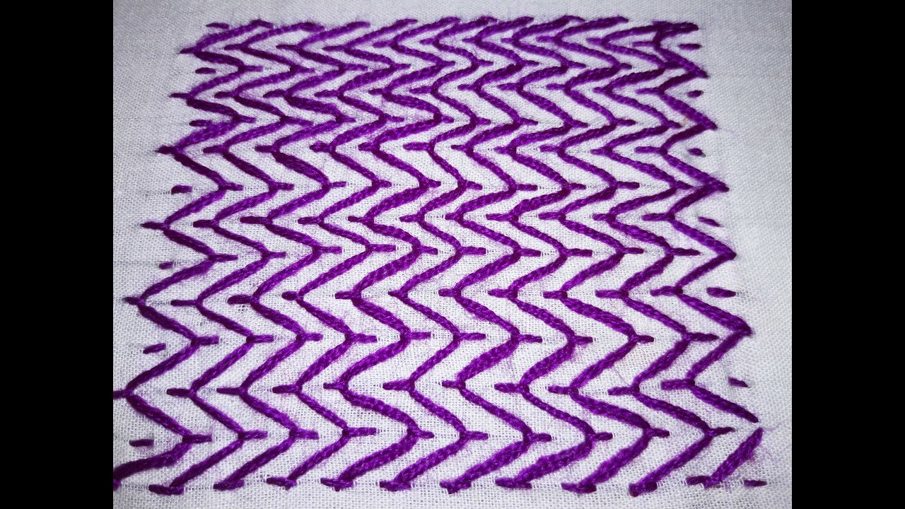 Hand Embroider | Nakshi Katha Design step by step video tutorial. - YouTube