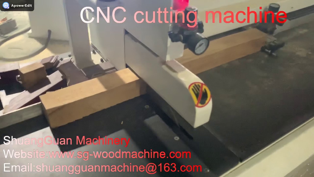 Wood CNC cutting machine - YouTube