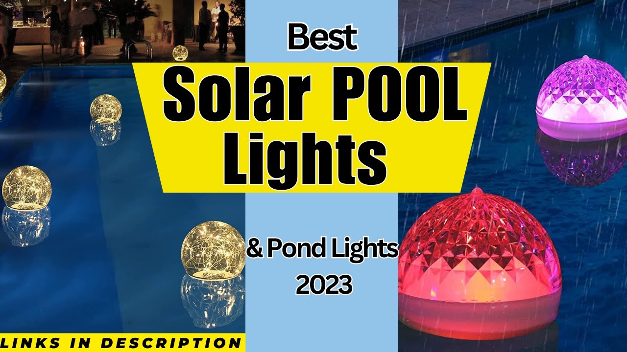 BEST 5 Solar POOL Lights - Underwater Solar POND Lights | Sun Luminance ...