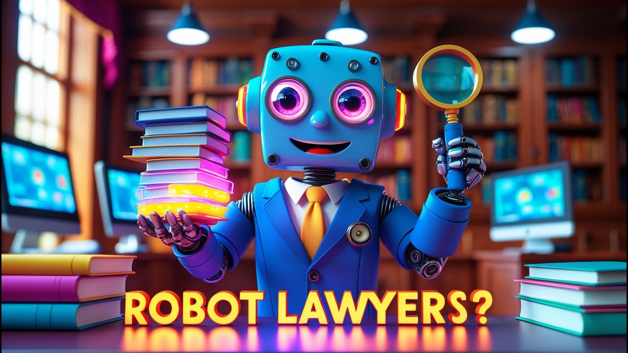 Robot Lawyers?! How AI Is Helping Real Lawyers Work Faster! - YouTube