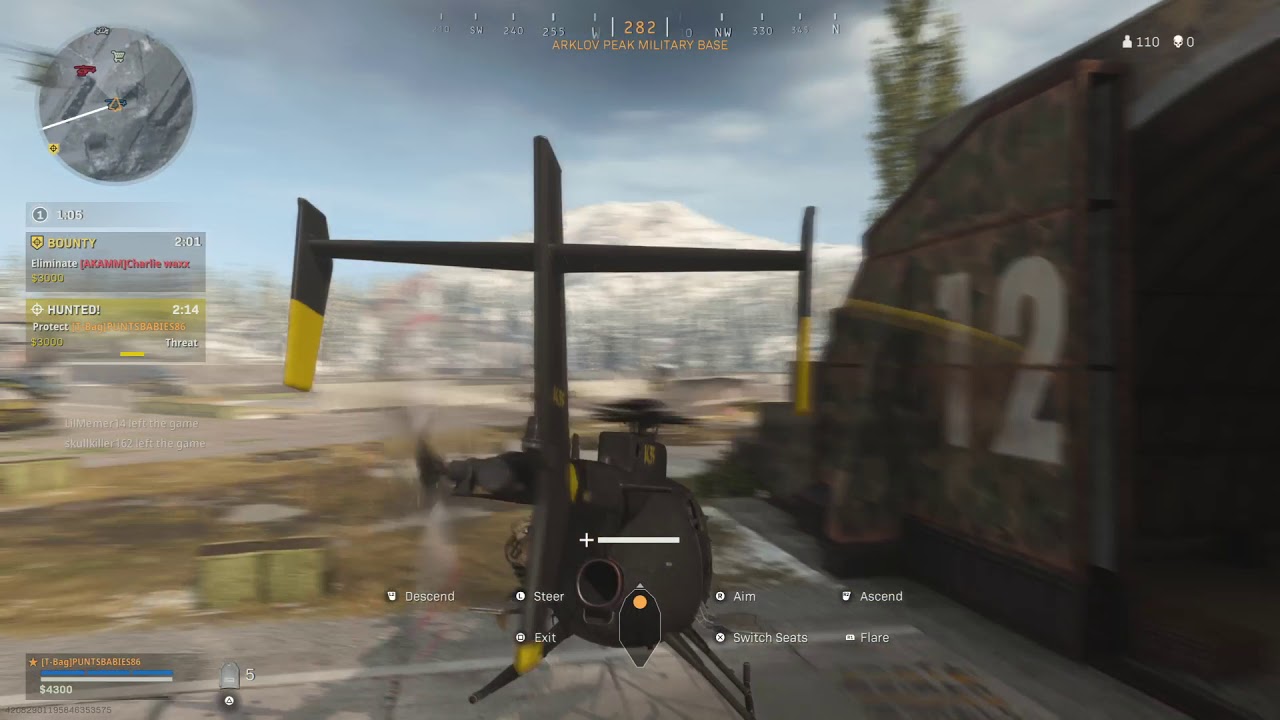 Call of Duty®: Modern Warfare helicopter kills - YouTube