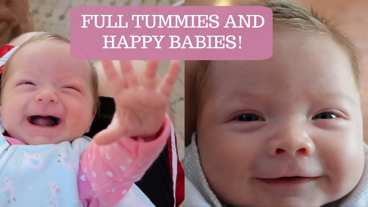 HAPPY BABIES AND FULL TUMMIES! - YouTube