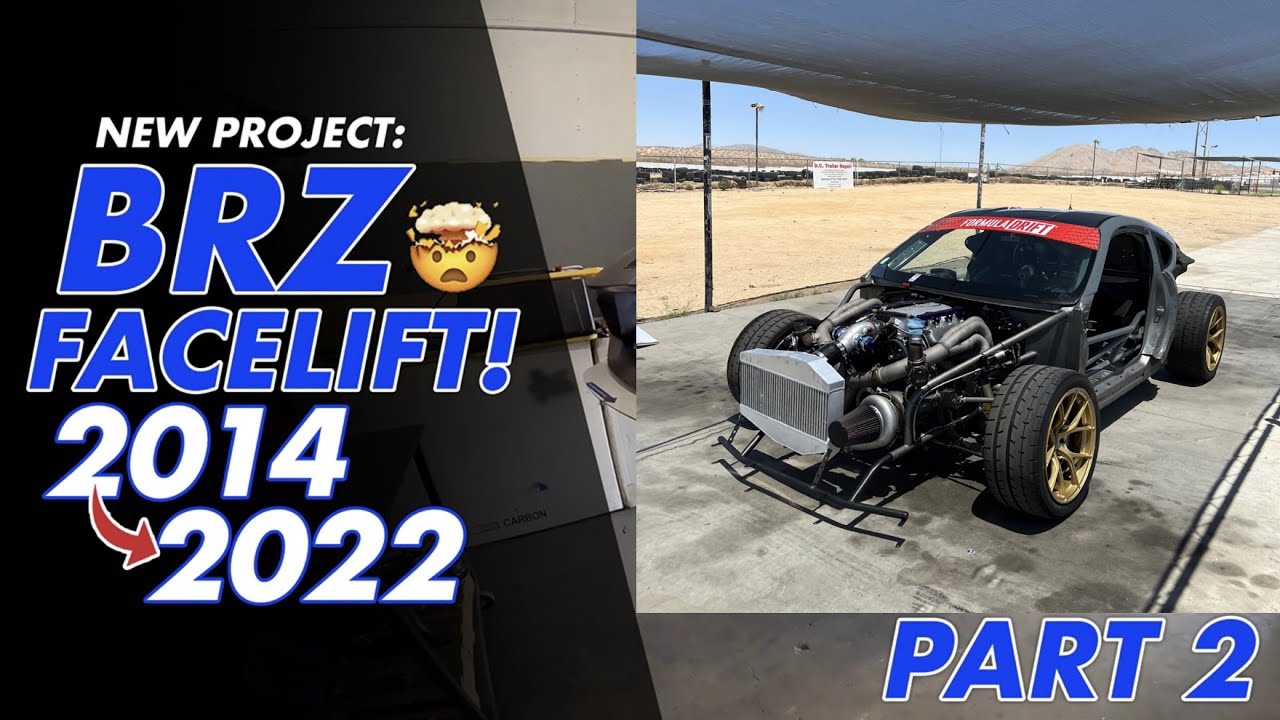 My '14 BRZ gets a '22 BRZ Facelift and much more Part 2! - YouTube