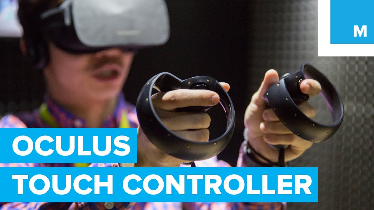 Hands on with Amazing Oculus Rift Touch Controllers | Mashable CES 2016 ...