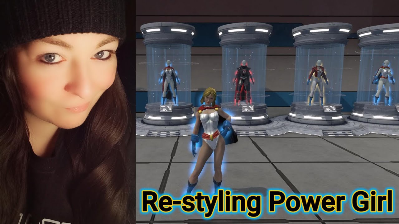 DCUO: Restyling Power Girl - YouTube